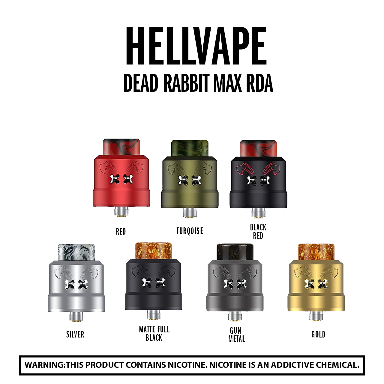 Hellvape Dead Rabbit Max RDA | HYPE WHOLESALE